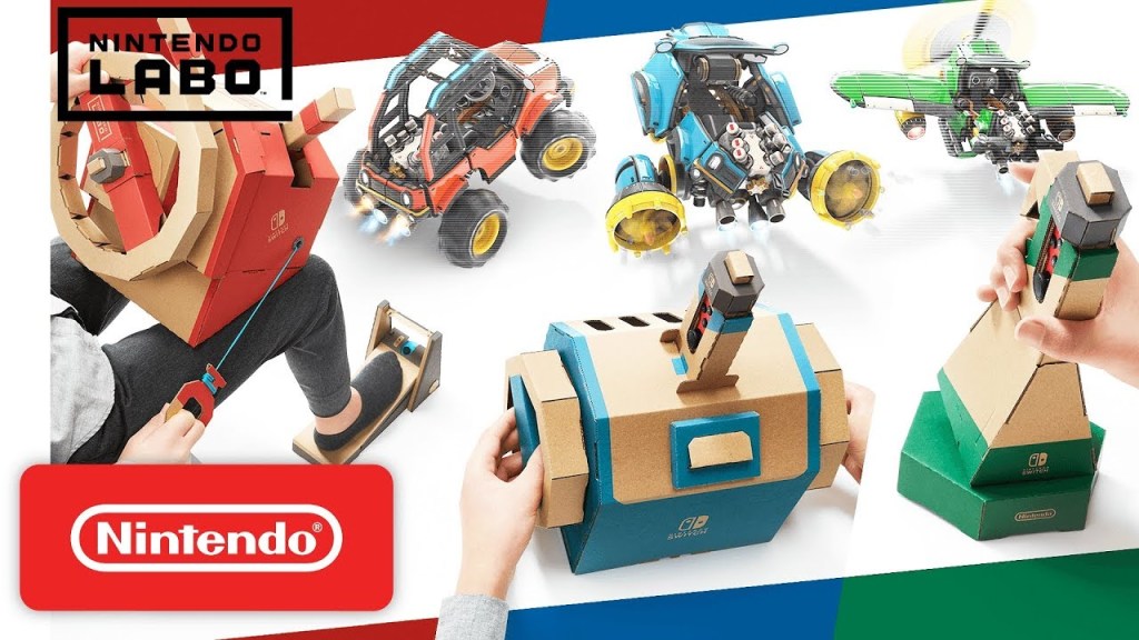 Nintendo Labo: Vehicle Kit | Trailer: «Make, Play, Discover» – Nintendo ...