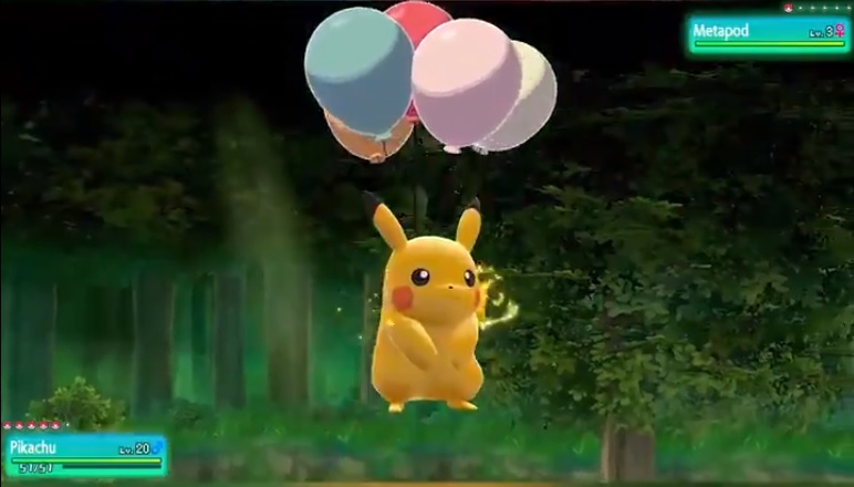 Pokémon: Let’s Go, Pikachu! | Se muestra el movimiento especial de ...
