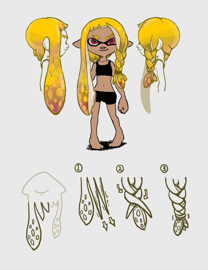 Splatoon 3 | Nuevo arte conceptual sobre la customización de personajes ...