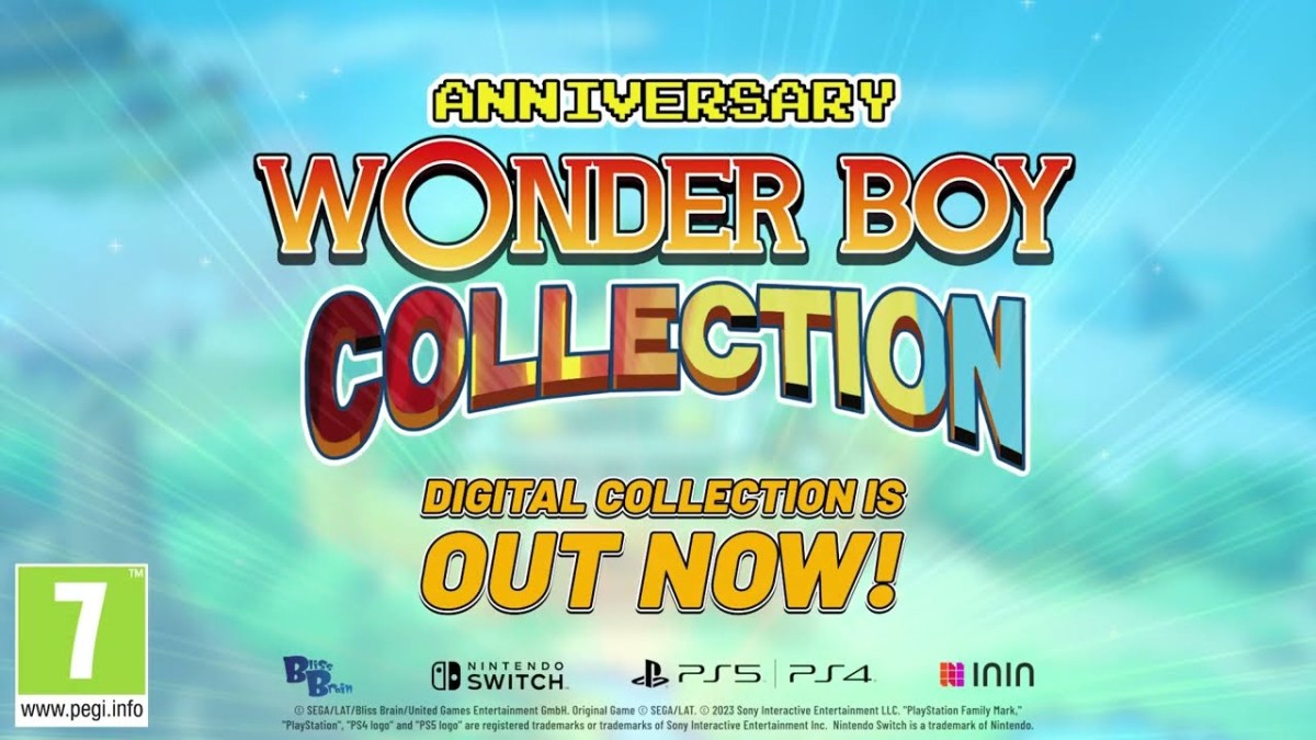 Wonder Boy Anniversary Collection | Tráiler de lanzamiento. – NINtheorist