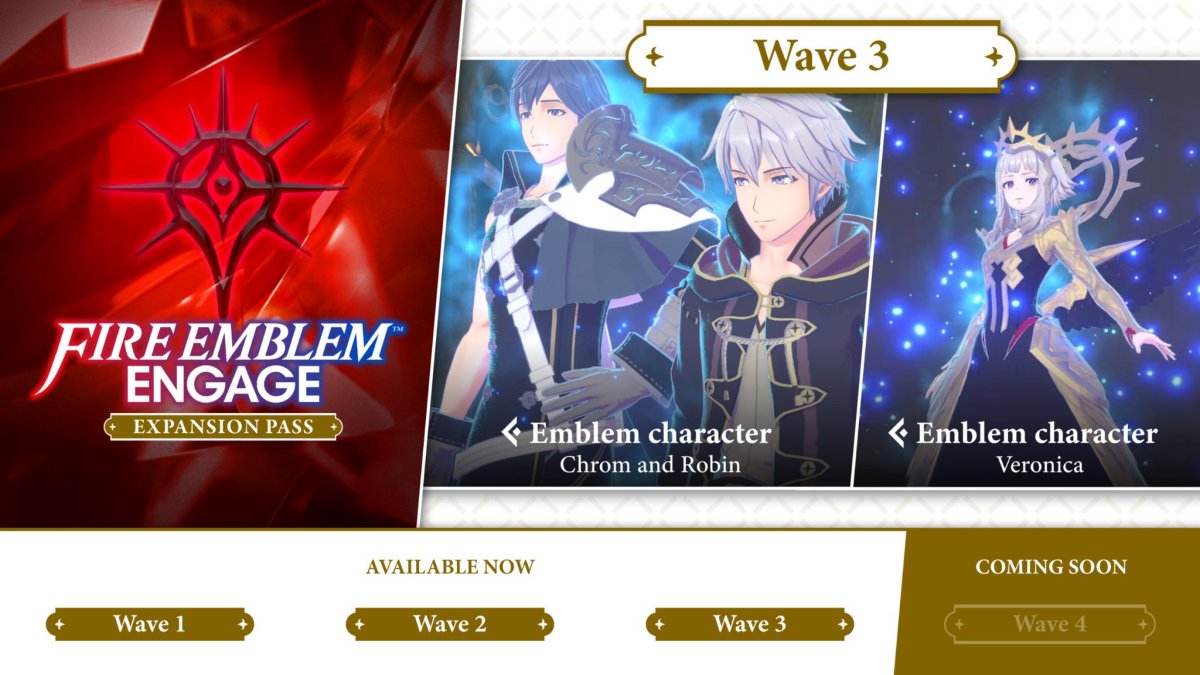 Fire Emblem Engage se actualiza a la version 1.3.0, llegan Chrom, Robin ...