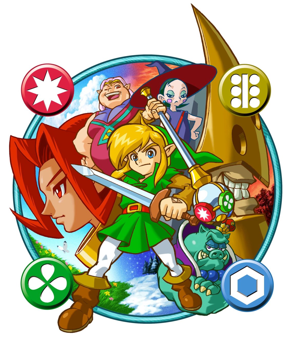 The Legend of Zelda: Oracle of Ages y Oracle of Seasons | Arte ...