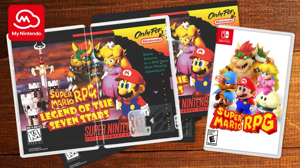 My Nintendo agrega una portada reversible de Super Mario RPG para ...
