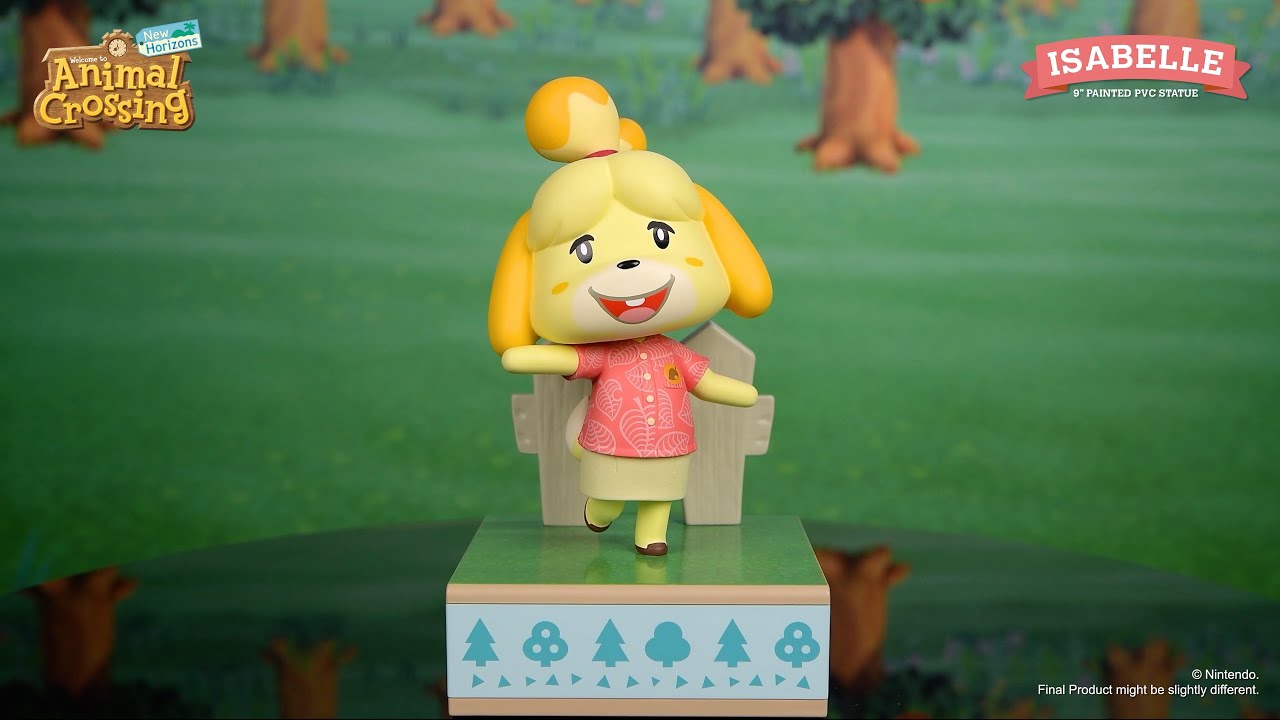 Video | First 4 Figures revela figura de Isabelle de Animal Crossing ...
